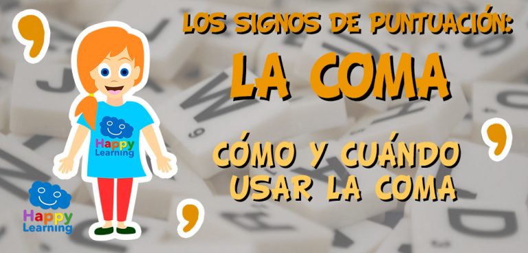 Vídeo educativo: Los signos de puntuación: la coma. Cómo y cuándo usar ...